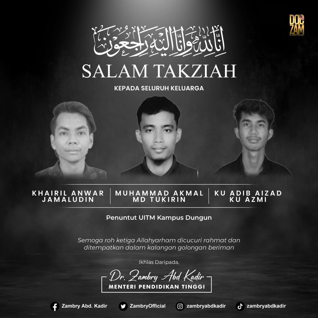 3 pelajar UiTM Dungun maut dirempuh, seorang parah – BBC PORTAL