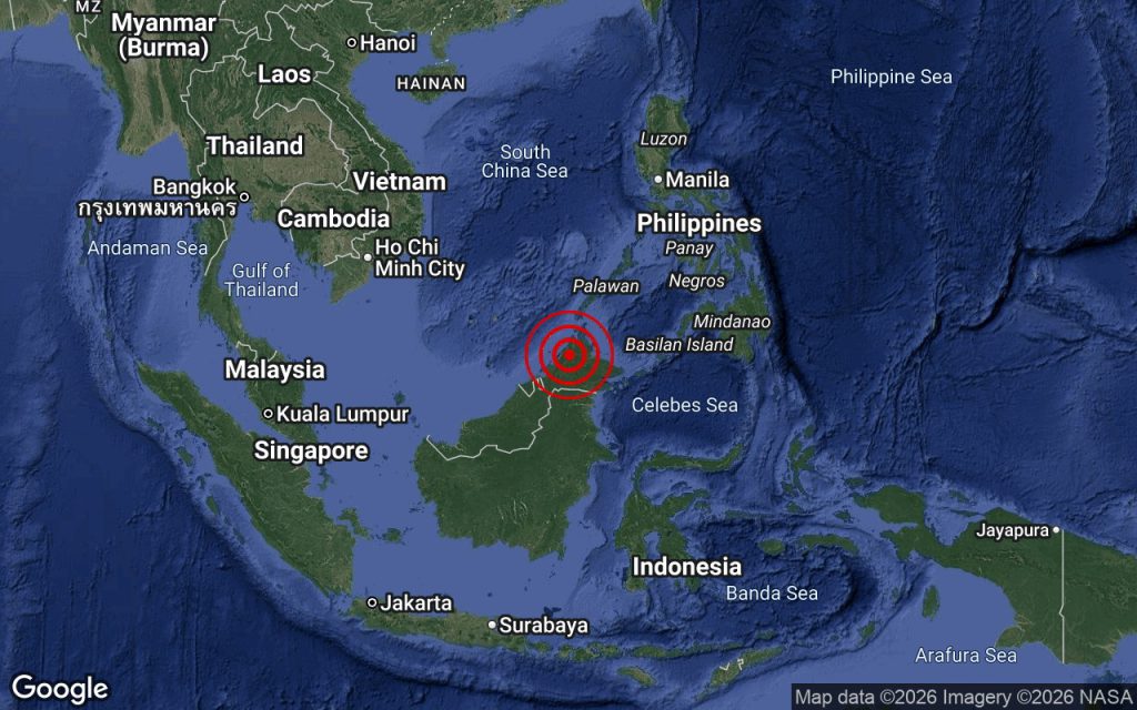 Gempa bumi lemah landa Sabah, Sarawak Selasa lalu – BBC PORTAL